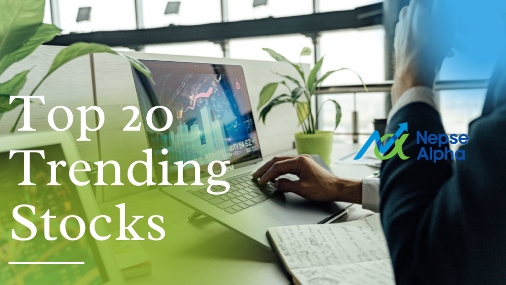 Top 20 Trending Stocks